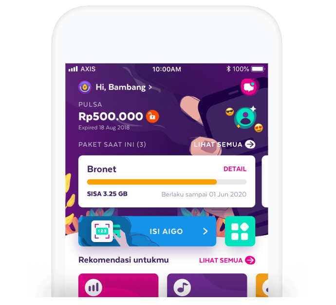 Cara Aktifkan Paket Internet AXIS Pass Di Luar Negeri - AXIS